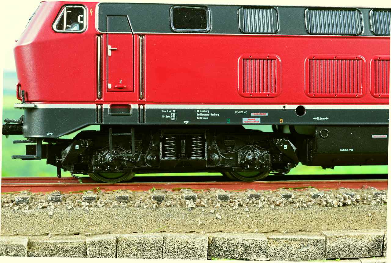 Locomotiva diesel V160 Brawa 41136
