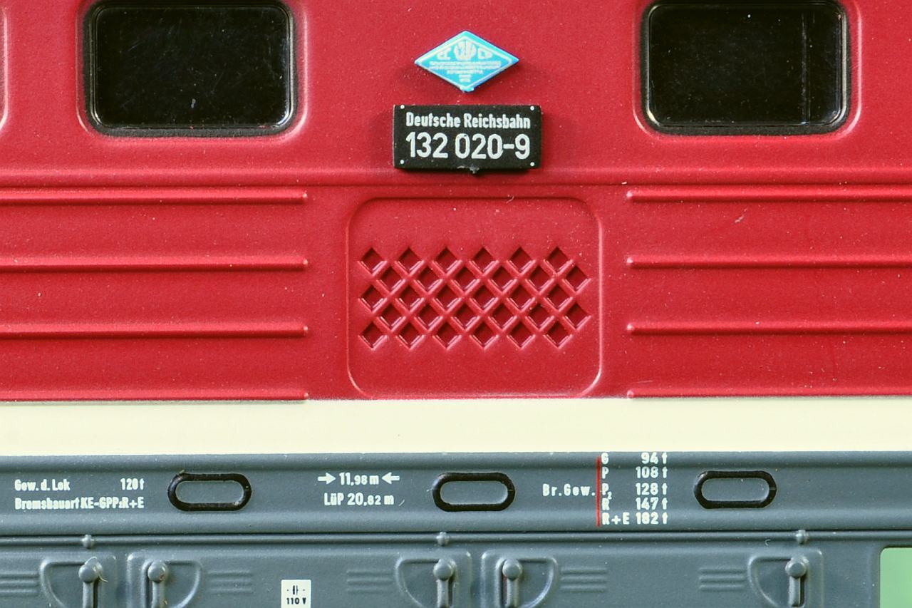 Locomotiva diesel Br 132 Brawa 41400