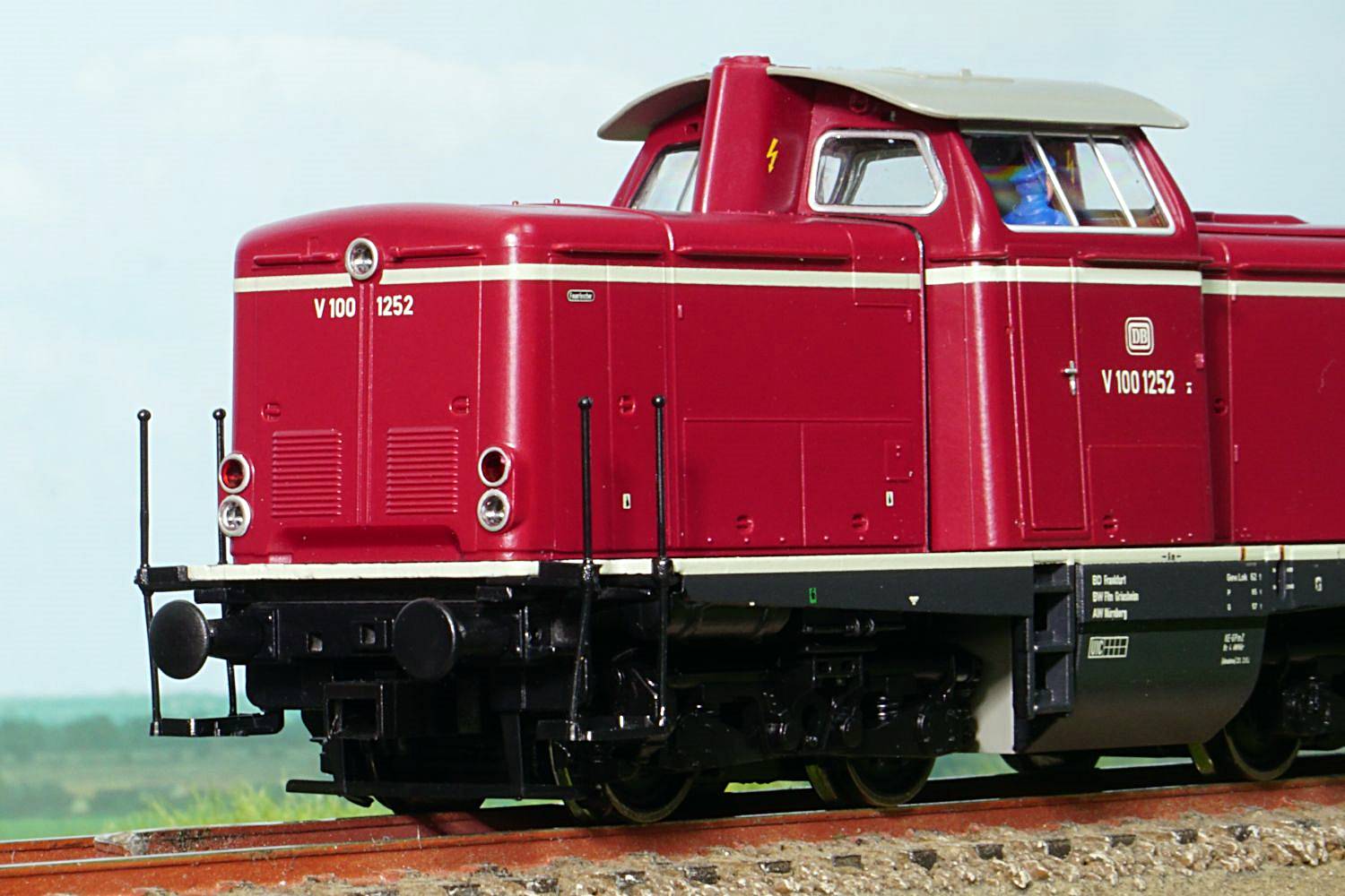 Locomotiva diesel V100 Roco 70979