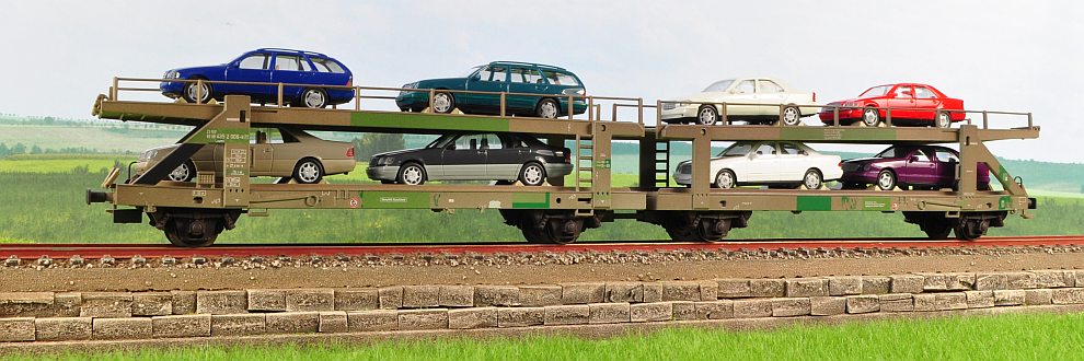 Vagon transport autoturisme Märklin 47121